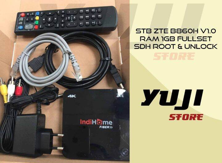 Android TV Box ZTE B860H v1 RAM 1GB FULLSET MURAH - Sdh Root dan Unlock | Lazada Indonesia