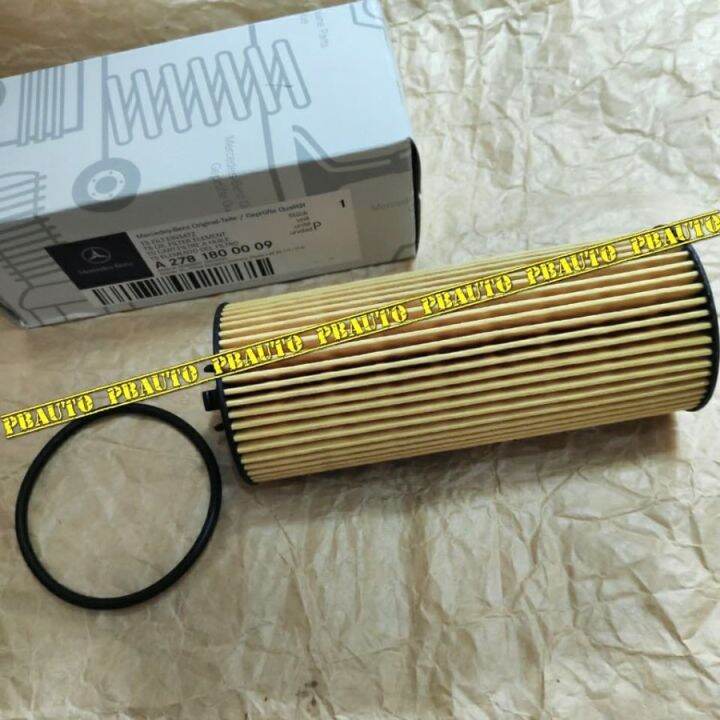 Filter Oli M278 A2781800009 ORIGINAL Mercedes Benz / Oil Filter ...