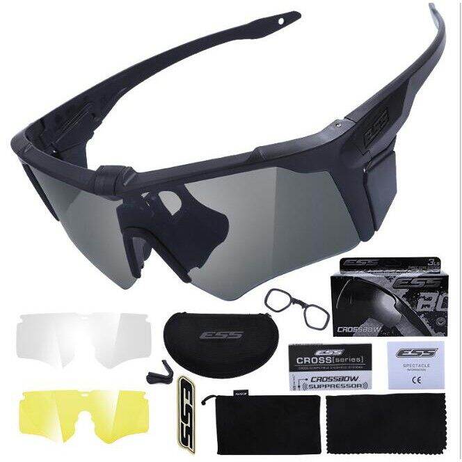 [READY STOCK]ESS goggles cross tactical glasses goggles outdoor Cycling ...
