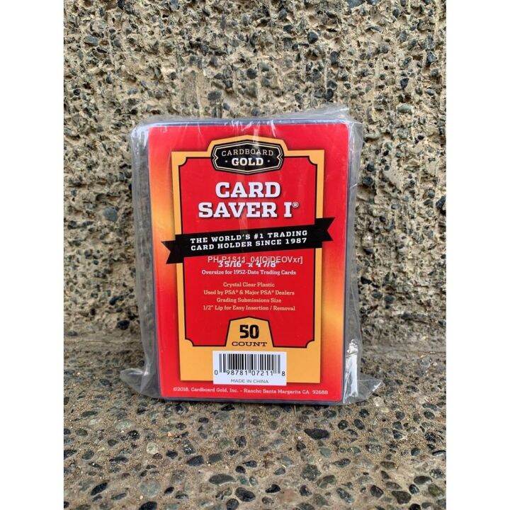 Cardboard Gold Card Saver 1 Semi-Rigid Trading Holders | Lazada PH