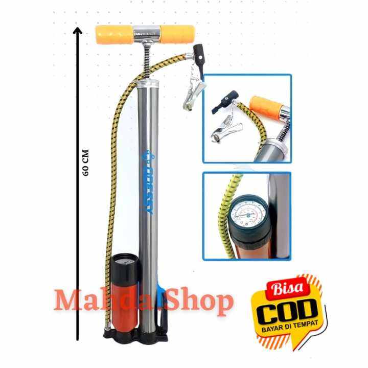 Pompa Ban Sepeda dan motor manual hidrolik pompa tangan pompa lantai ...