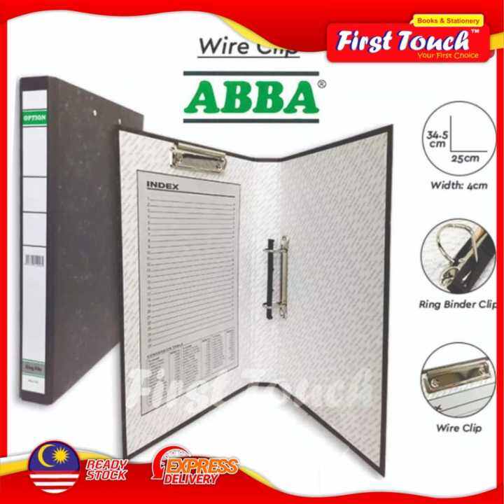 ABBA Option 2D Ring File OP12026 | Lazada