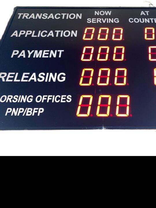 QUEUING SYSTEM 2-DIGIT COUNTER 1-DIGIT TELLER WITH VOICE COMMAND ...