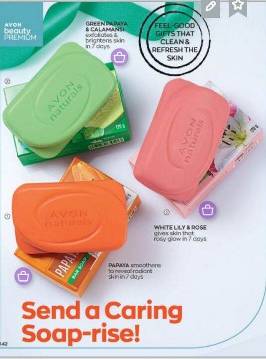 AVON Naturals Bar Soap (120g) | Lazada PH