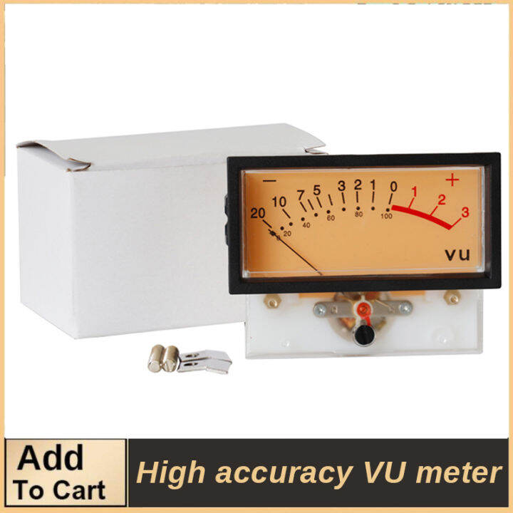 High-precision VU Ammeter DB Meter Power Discharge Flat Meter Mixer ...