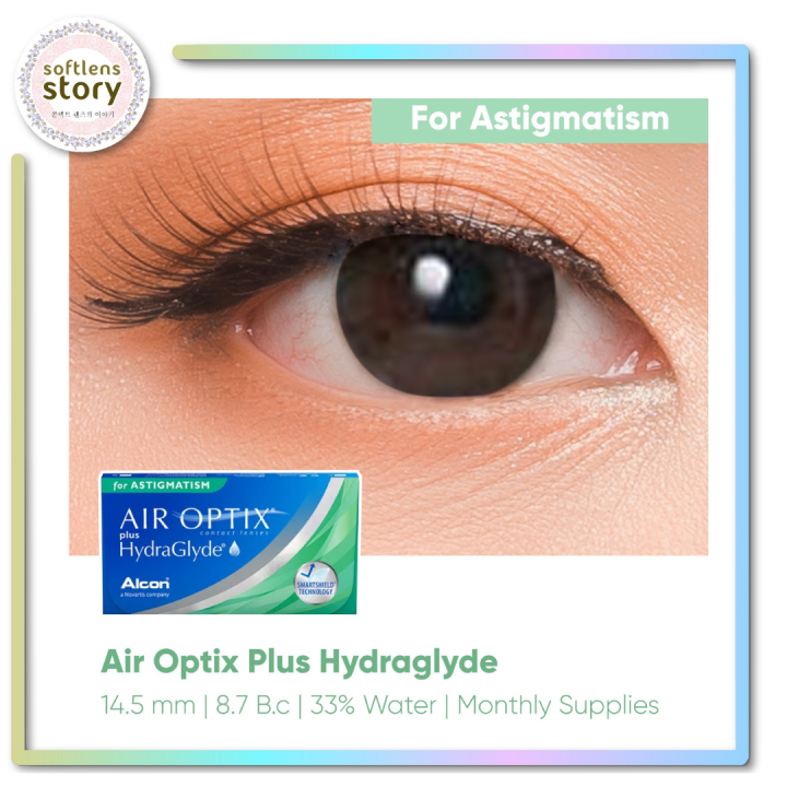 Air Optix Plus Astigmatism Softlens Bening Cylinder | Lazada Indonesia