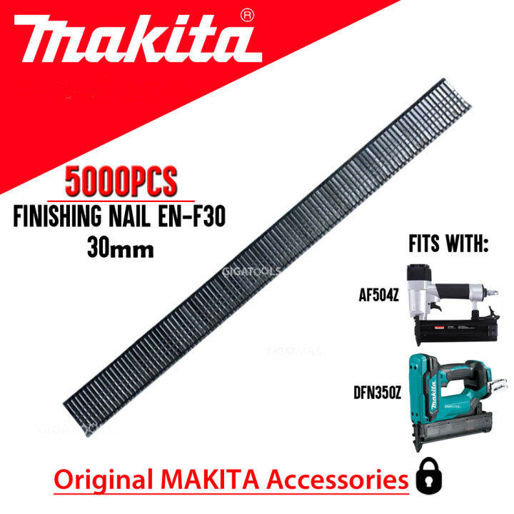 Makita Enforcer Finishing Nails FN-F30 30mm ( 5000pcs ) compatible with ...