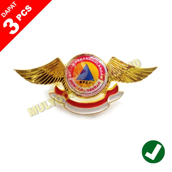 Wing Logo BPBD - Pin Wing Logo Badan Penanggulangan Bencana Daerah ...