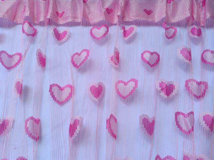 Tirai Love Gradasi/dekorasi rumah/dekorasi pintu dan jendela | Lazada ...