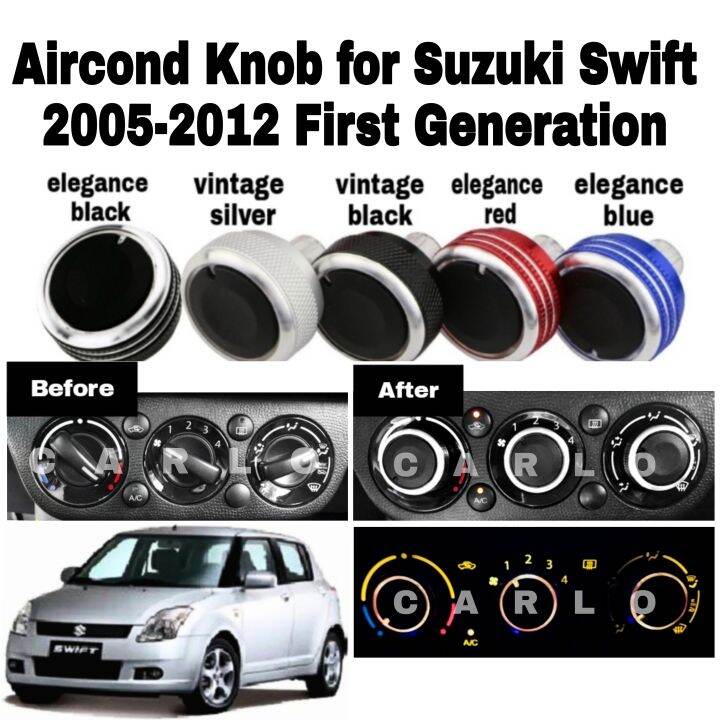 Aircond knob for Suzuki Swift 2005-2012 First Generation (plug and play ...