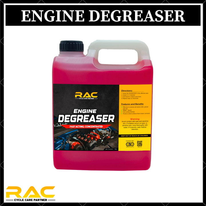 RAC Engine Degreaser / Engine Cleaner / Grease Remover 1 Liter | Lazada PH