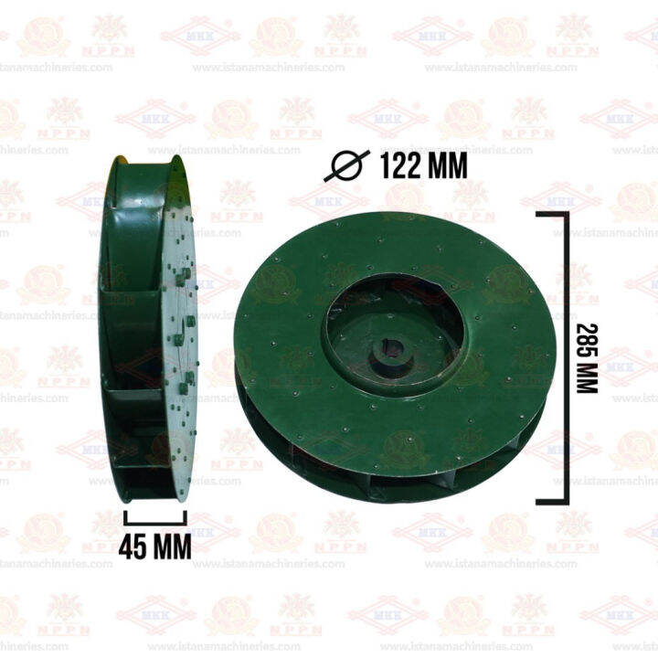 VANE WHEEL WITH FLANGE / KIPAS BLOWER (MKK) N70 | Lazada Indonesia