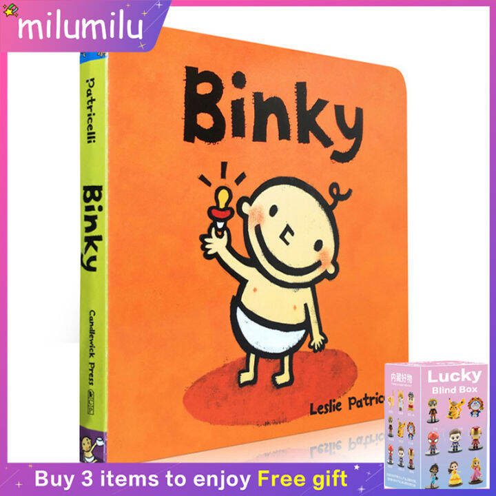 Binky Leslie Patricelli Cardboard book for early education | Lazada PH