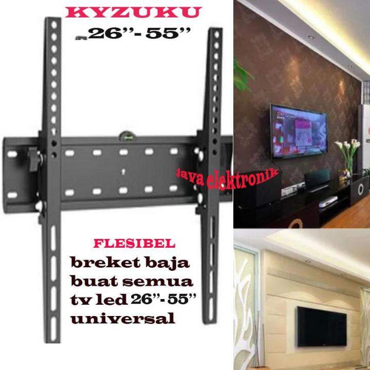Braket Tv baja kyzuku / Breket Tv / Bracket Tv Led/Lcd 26 - 60 ...