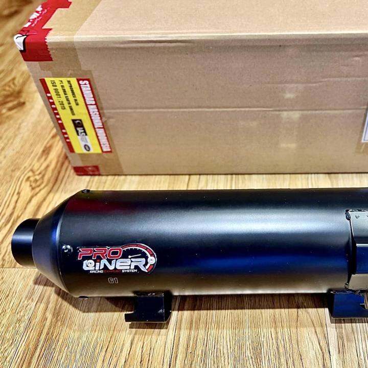 PROLINER EXHAUST PIPE PL-G1 BLACK | Lazada PH