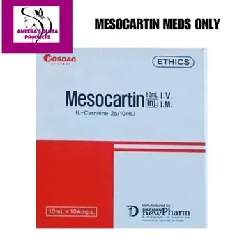 MESOCARTIN 10’s BOX ONLY AMEERA GLUTA | Lazada PH