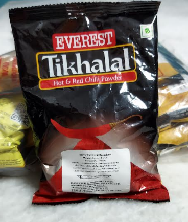 พริกป่นแดง 100g./500g. (Everest Tikhalal Chili Powder,Lal mirch powder ...