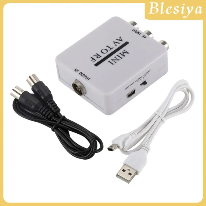 [blesiyaMY] Universal CCTV RCA A/V To RF Modulator TV Channel Selector ...