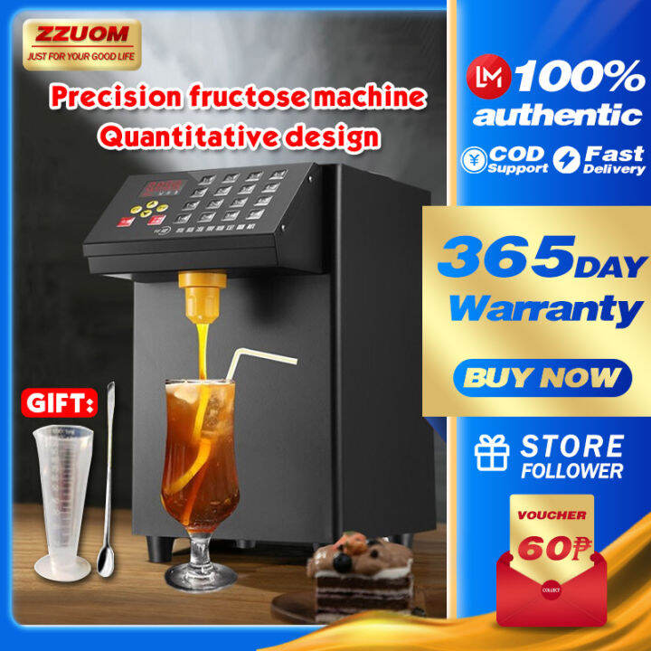 ZZUOM Fructose machine 7L automatic commercial fructose syrup dispenser ...