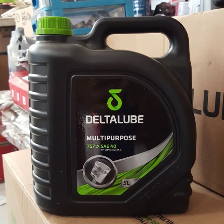 Oli Deltalube Multipurpose Sae 40 Galon 5 Liter | Lazada Indonesia