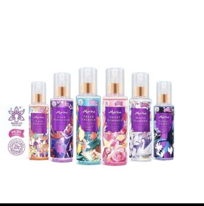MARINA Hair & Body Mist | Hair & Body Mist Hijab 100 ML | Lazada Indonesia