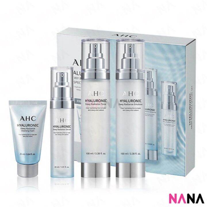 AHC Hyaluronic Skin Care Set 3 items (Delivery Time: 5-10 Days ...