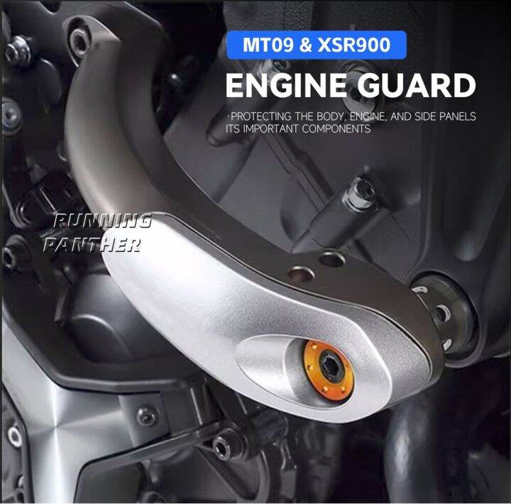 Motorcycle Engine Frame Slider Anti Falling Crash Protector Guard Bar ...