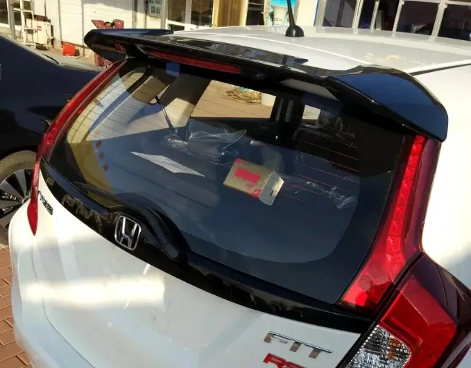 CLS-HD087 Spoiler Wing White color for Honda Jazz 2014-2019 | Lazada PH