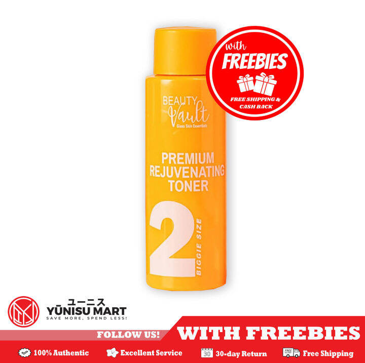 Beauty Vault Rejuvenating BIG TONER (With Freebies) | Lazada PH