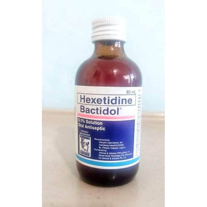 Bactidol Oral Antiseptic Gargle Mouthwash 60ml | Lazada PH