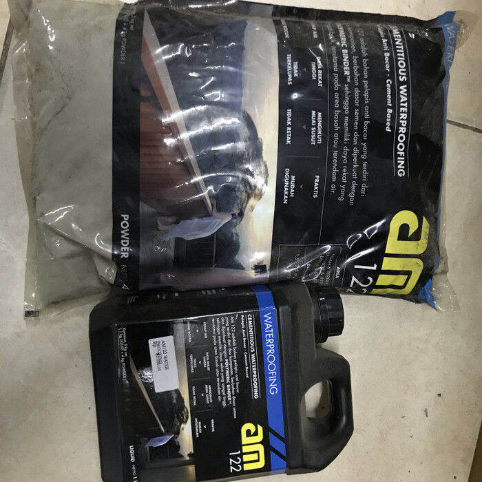 semen waterproofing am 122 4kg + 1 liter | Lazada Indonesia