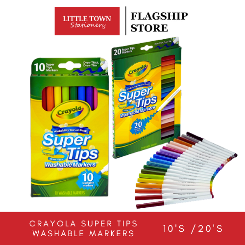 Crayola Supertips Washable Markers | Lazada PH