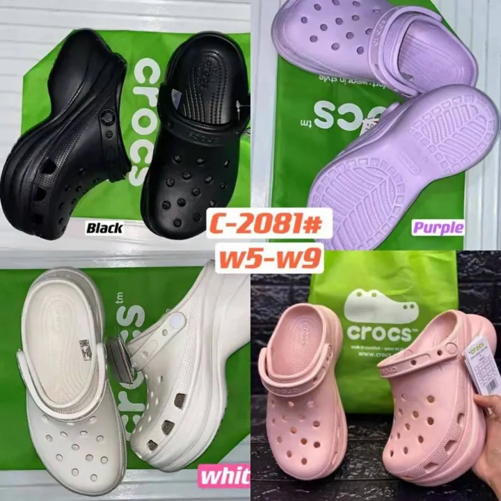 CROCS BAE CLOG CORC with eco bag FOR LADIES W5 - W9 | Lazada PH