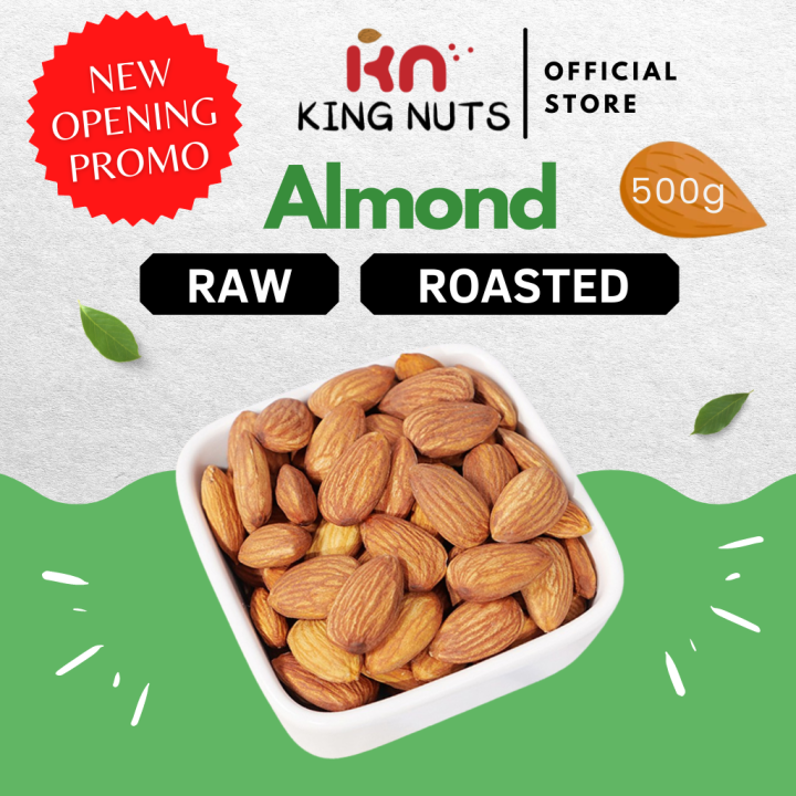 King Nuts California Almond 500g | Lazada
