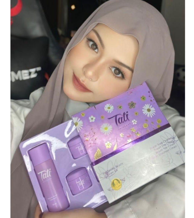 PAKET CREAM TATI SKINCARE ORIGINAL / TATI SET ISI 4 IN 1 ASLI | Lazada ...