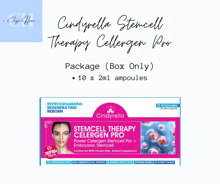 Chujo-Hime Cindyrella Stemcell Cellergen Pro | Lazada PH