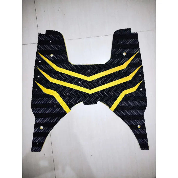 Yamaha Mio Soul i 125 125s Rubber Matting L Design w Stainless Screw ...