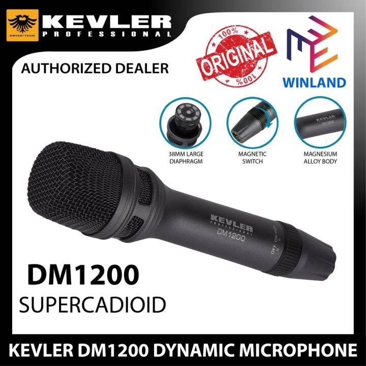 NEW Kevler by Winland Professional Precision Crafted Super Cardioid ...