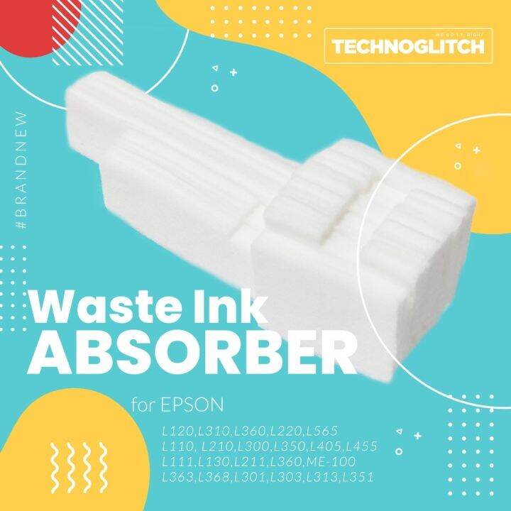 Waste Ink Tank Sponge Pad for Epson L110 L120 L121 L210 L220 L360 L365 ...