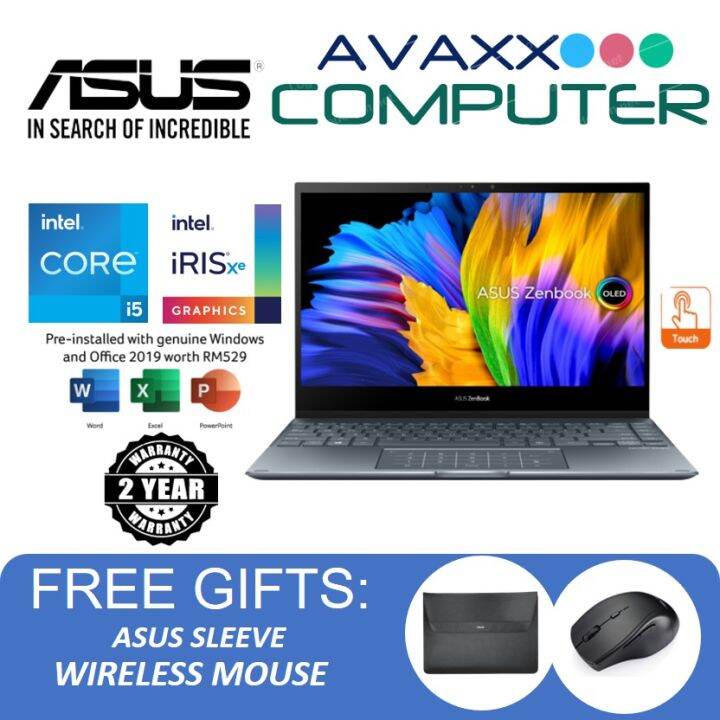 Asus ZenBook Flip 13 OLED UX363E-AHP742WS 13.3'' FHD 2-In-1 Touch ...