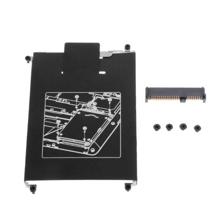 HDD Caddy Adapter Hard Drive Disk Interface Bracket SSD Cable Connector ...