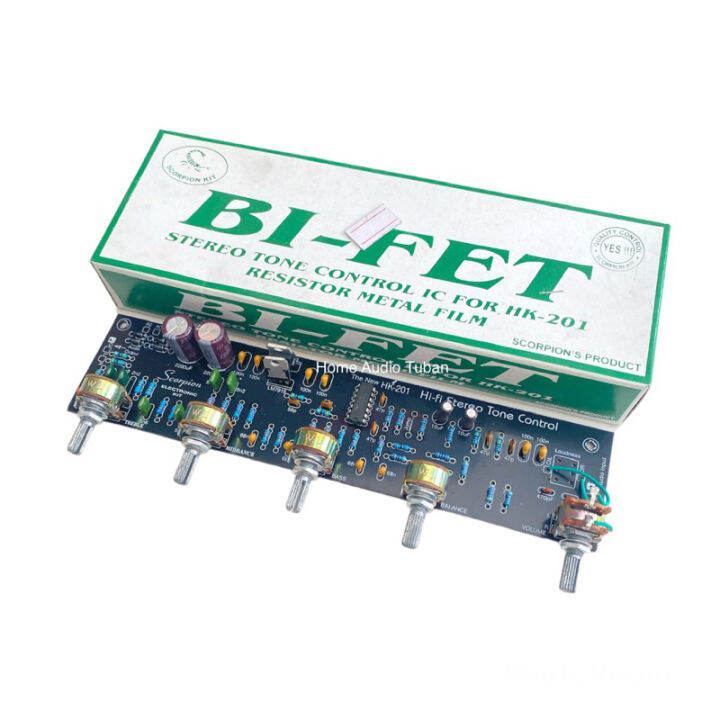 Kit Tone Control Stereo BI-FET Untuk Box Bell HK-201 Scorpion | audio ...