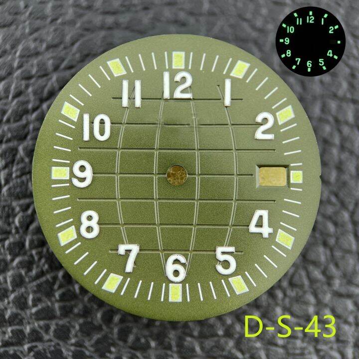31.5mm NH35 dial C3 luminous Aquanaut dial NH35 movement watch ...