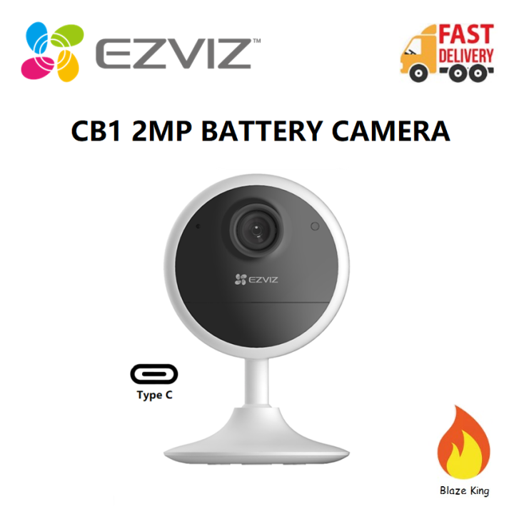 EZVIZ CB1 BATTERY 1080P H.265 Resolution Indoor Wireless Security ...