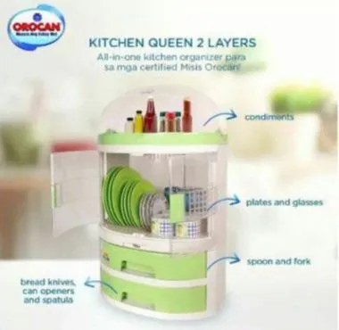OROCAN KITCHEN QUEEN PLUS DISH ORGANIZER DISH RACK/DISHRACK DISH ...