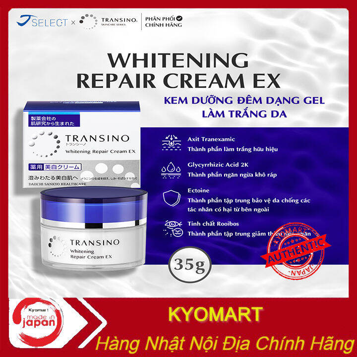 Kem Ban Đêm Giảm Nám Transino Whitening Repair Cream EX 35g | Lazada.vn