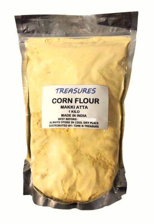 Treasures Corn Flour - Makki Atta - Maize/Mais Flour - 100% Pure From ...