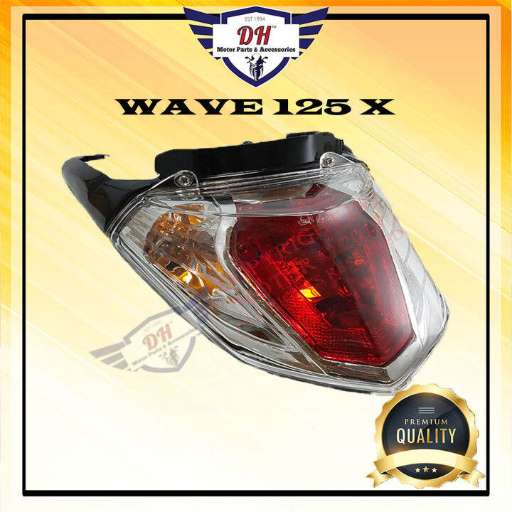 WAVE 125 X HONDA ULTIMO WAVE125X TAIL LAMP HONDA | Lazada
