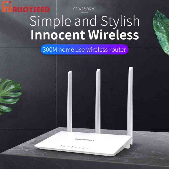 Wireless WiFi Router 300Mbps Portable Internet Router with High Gain ...