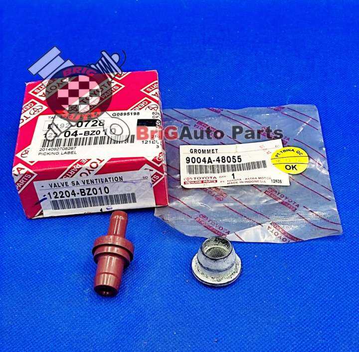 Toyota Wigo 2014-2016 Gen 1 Original PCV Valve with Grommet | Lazada PH